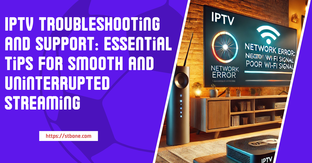 IPTV Troubleshooting and Support: Essential Tips for Smooth and ...